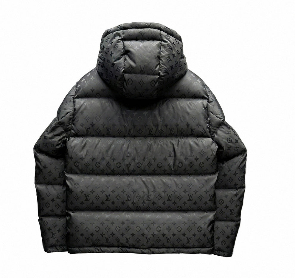 Monogram Noir Arctic Down Jacket – LabelParis
